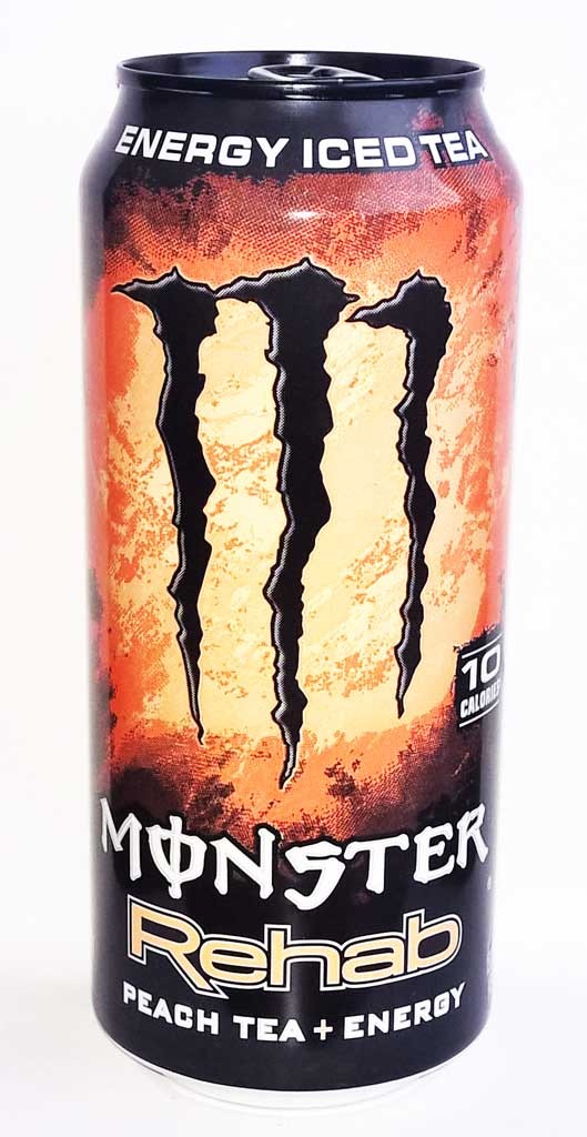 Monster Rehab Peach Tea + Energy « Fizzy Wake-Up