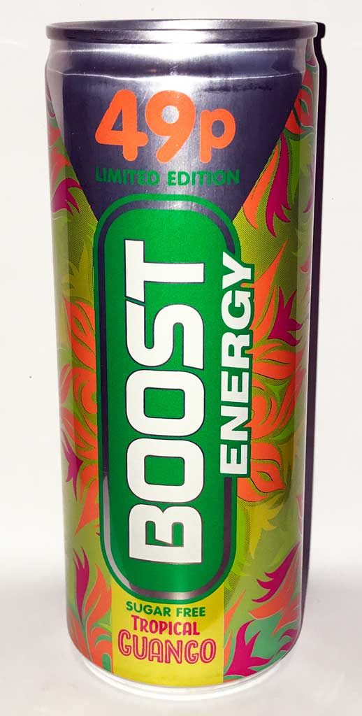 Boost Energy Tropical Guango Sugar Free « Fizzy Wake-Up