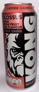 Kong Strong Colossus: Orange, Passion Fruit, Guava « Fizzy Wake-Up